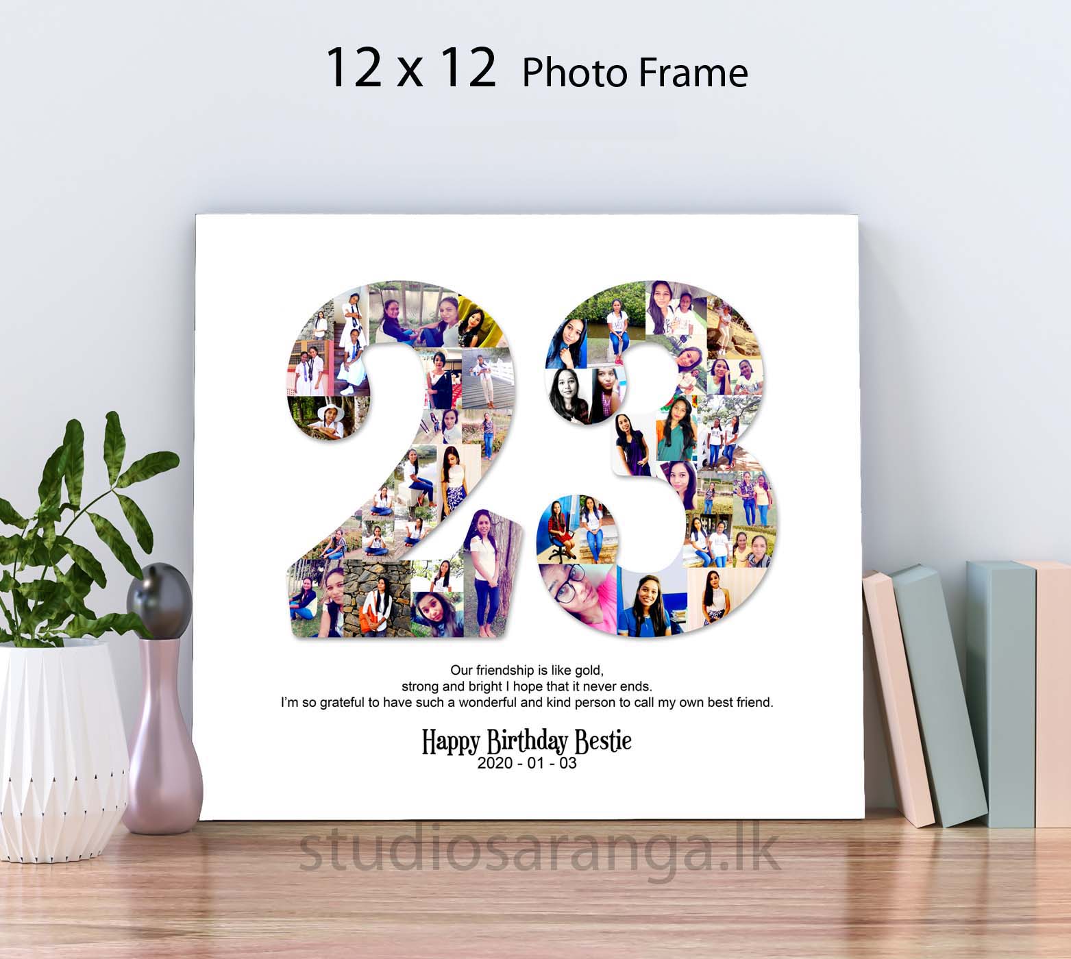 Photo Frame 12 x 12, Lakwimana