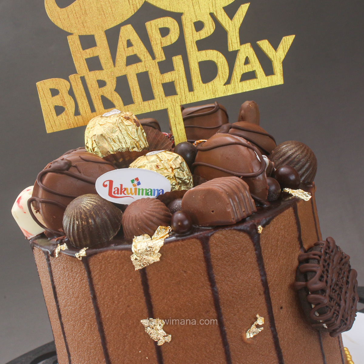 Chocolate Loaded Cake - 1.5Kg, Lakwimana