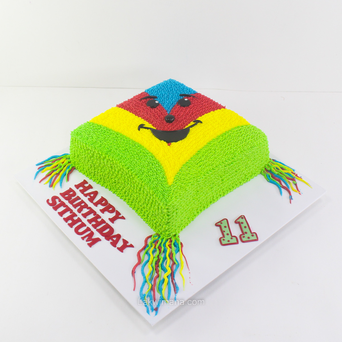 Colorful Kite Birthday Cake - Fun and Festive Celebration Cake, Lakwimana