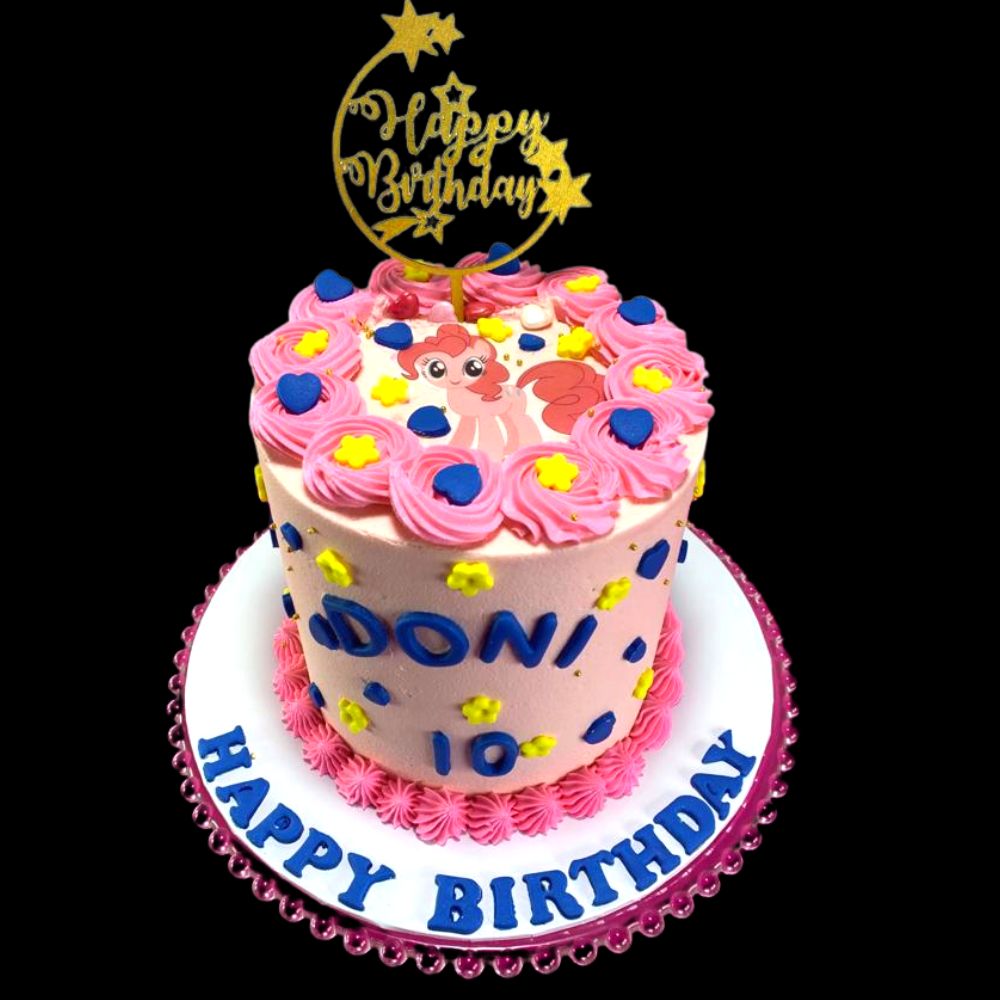 Unicorn Print Dhoni Cake, Lakwimana