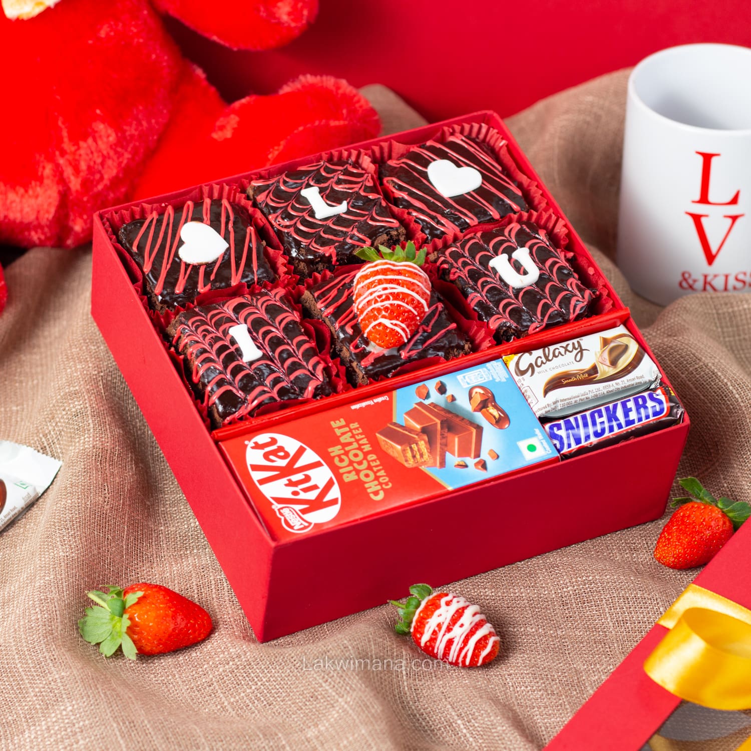 I Love You Chocolate Delight Box - Perfect Romantic Gift, Lakwimana