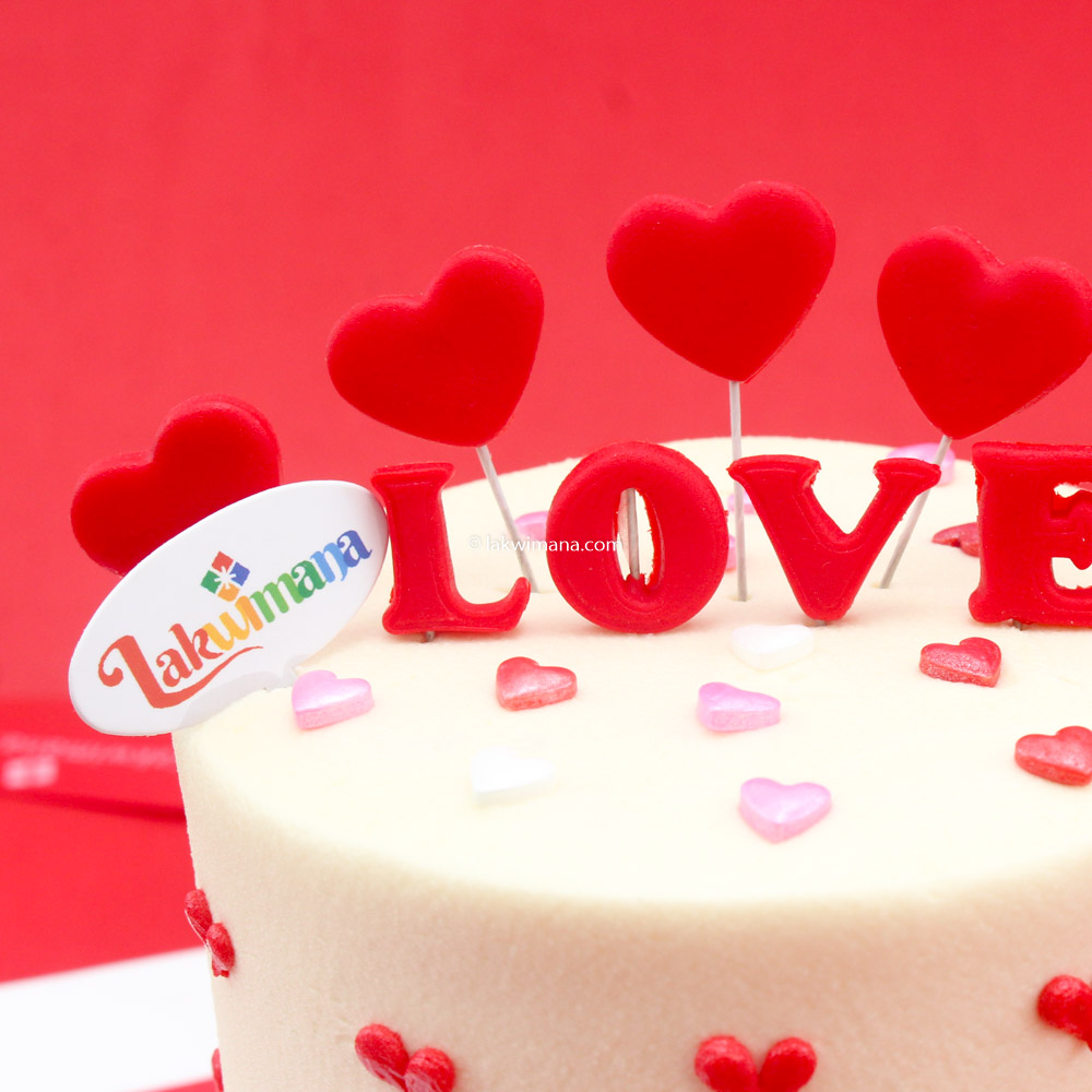Romantic Love Mini Cake 650g, Lakwimana