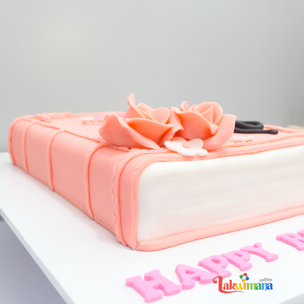 Mom's Diary Birthday Cake for Mother, Lakwimana
