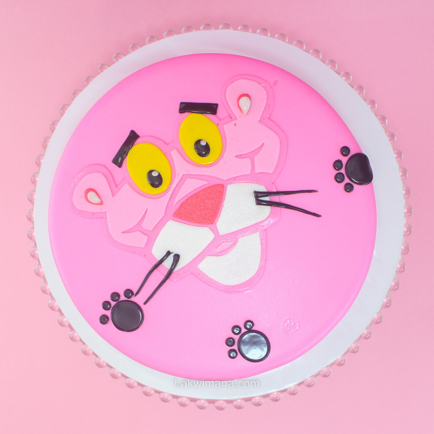 Pink Panther Birthday Cake 1.5kg, Lakwimana