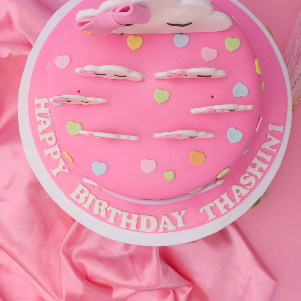 Pink Rainbow Cake, Lakwimana