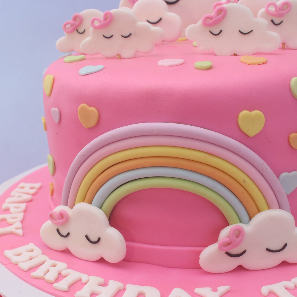 Pink Rainbow Cake, Lakwimana