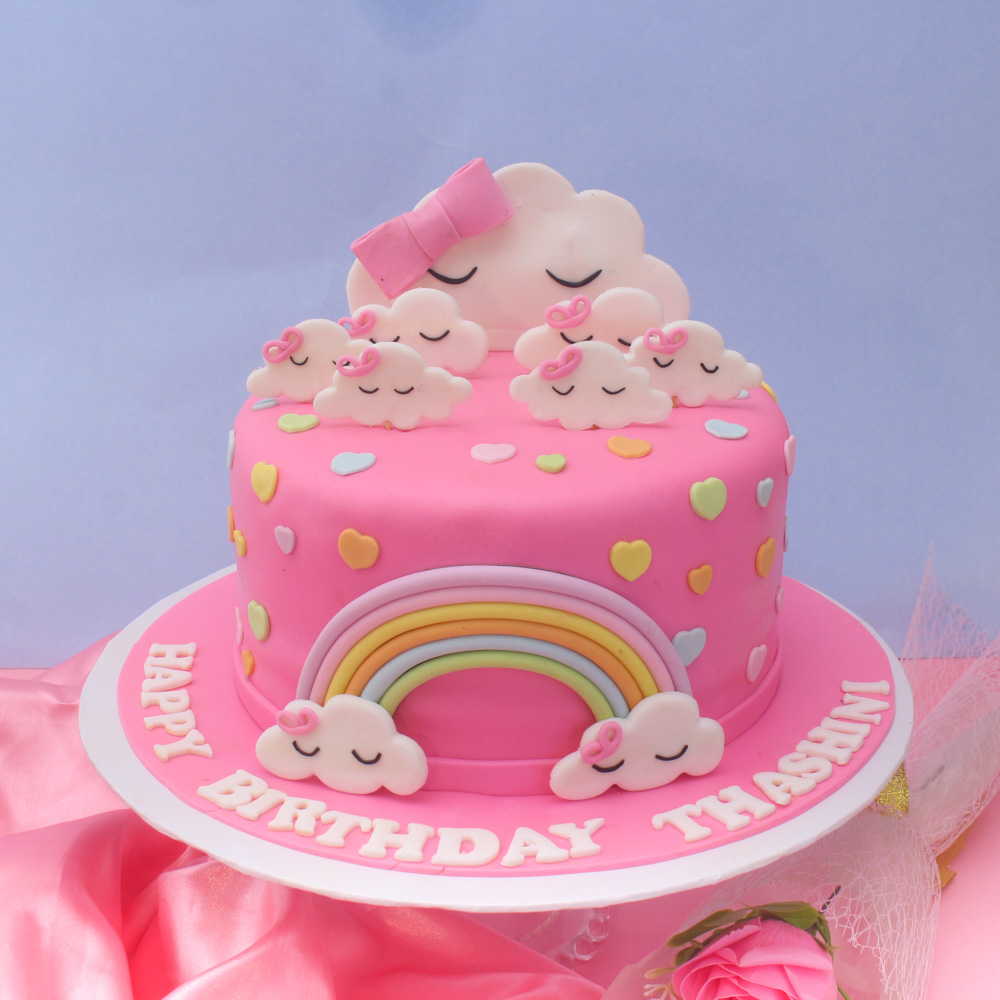 Pink Rainbow Cake, Lakwimana