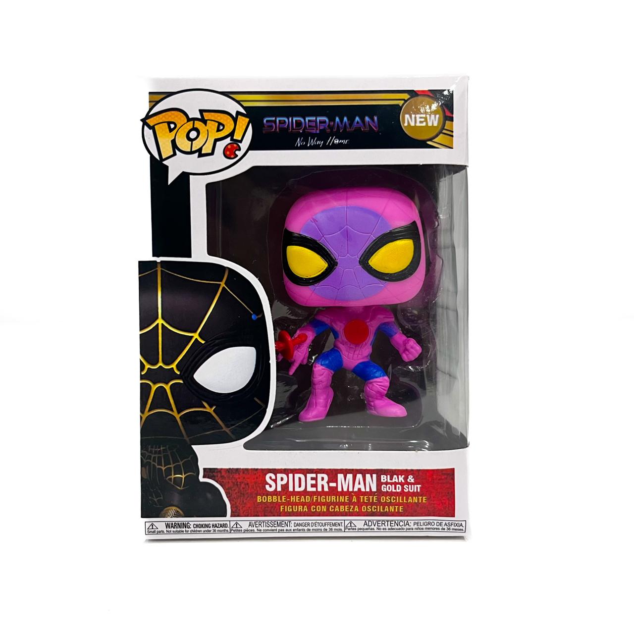 Pink Spider-Man Figure Pop Miniature - Collectible Superhero, Lakwimana