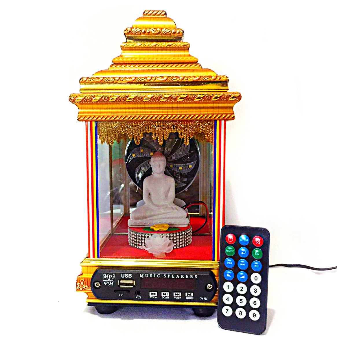 Pirith Budhu Kutiya with Lights -11 inch, Lakwimana