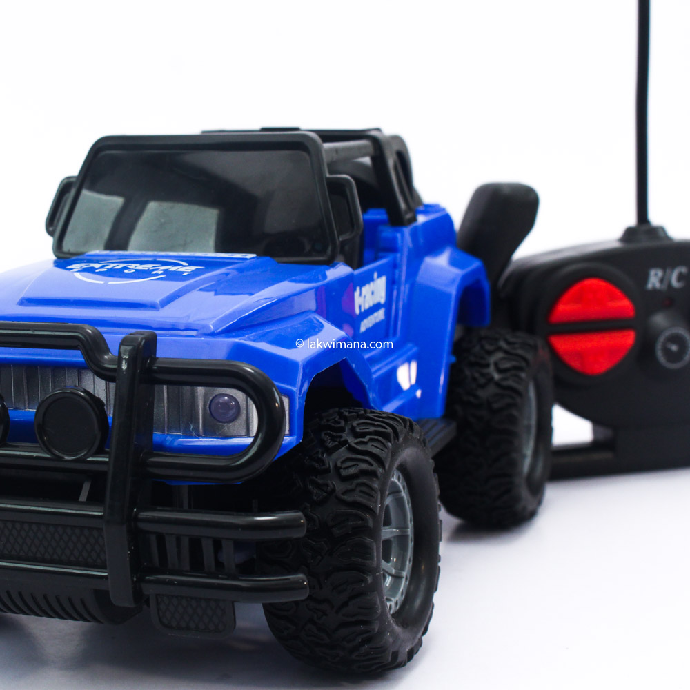 RC Off Road Racing Toy Jeep Blue, Lakwimana