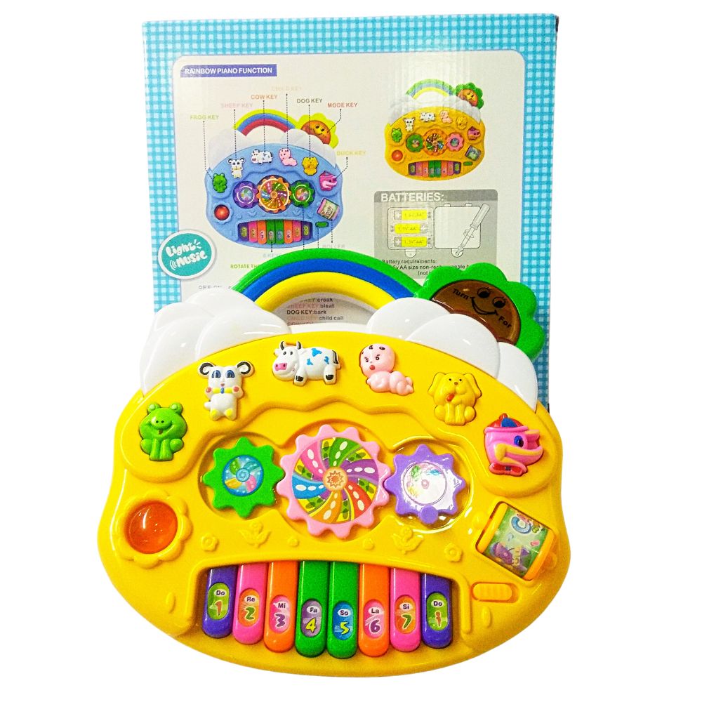 Rainbow Piano Toy, Lakwimana