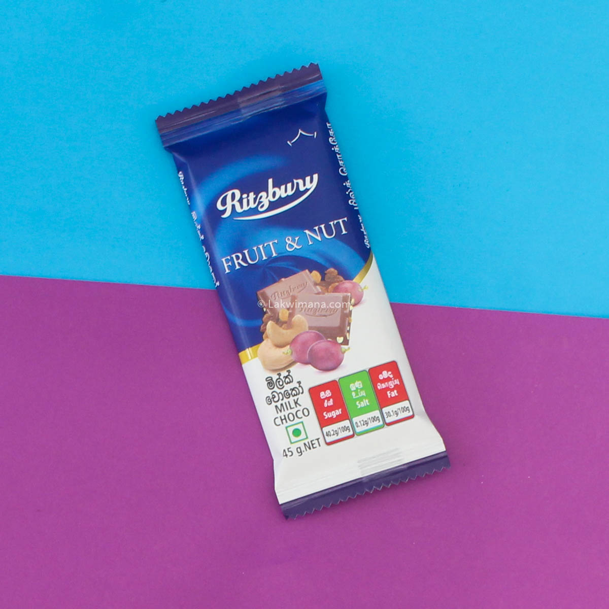 Ritzbury Fruit & Nut Chocolate, Lakwimana