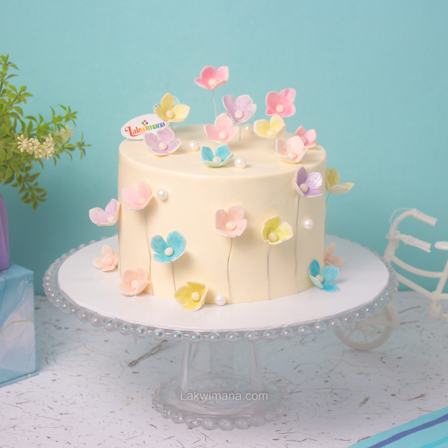 Order Springtime Floral Cake Online | Beautiful Custom Cakes for Every ...