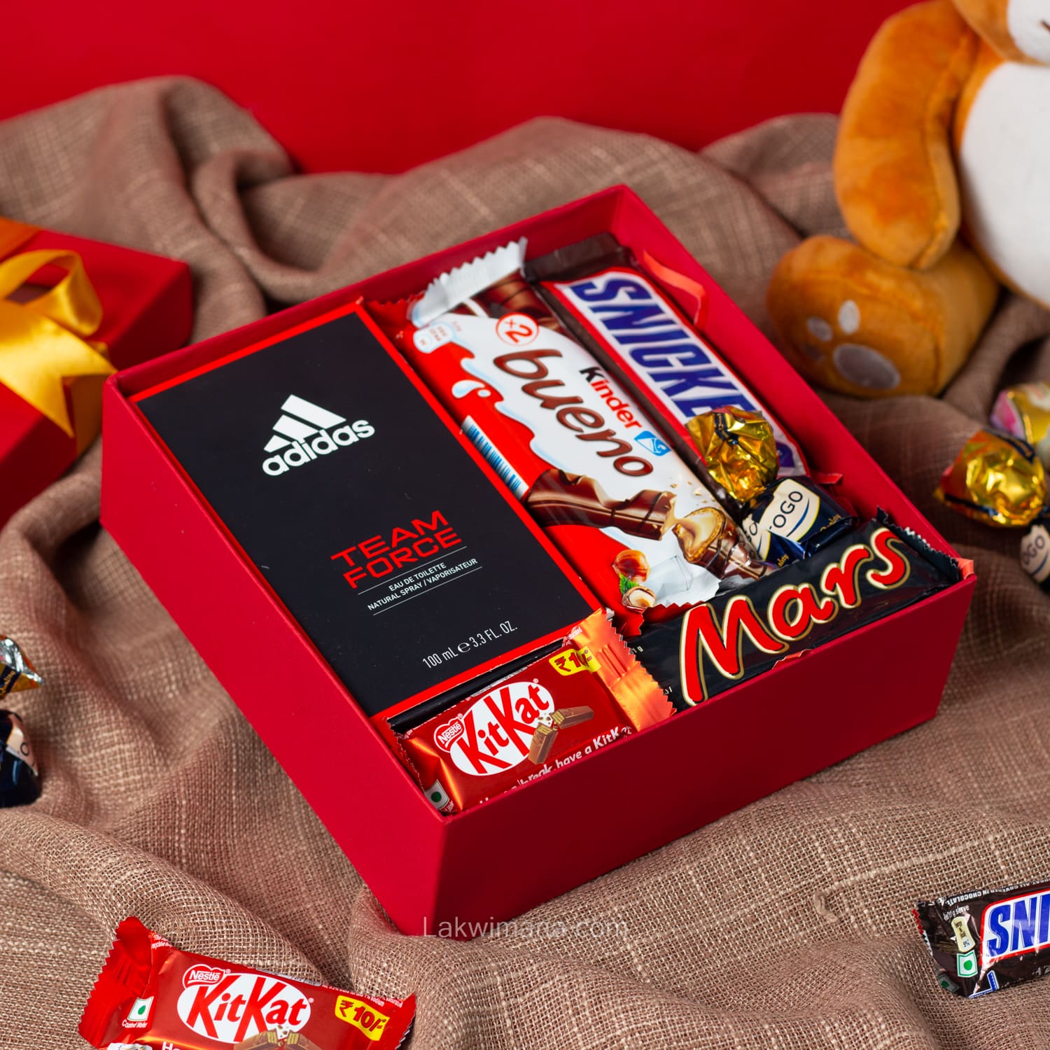 Ultimate Men's Gift Box - Premium Chocolates and Perfume, Lakwimana
