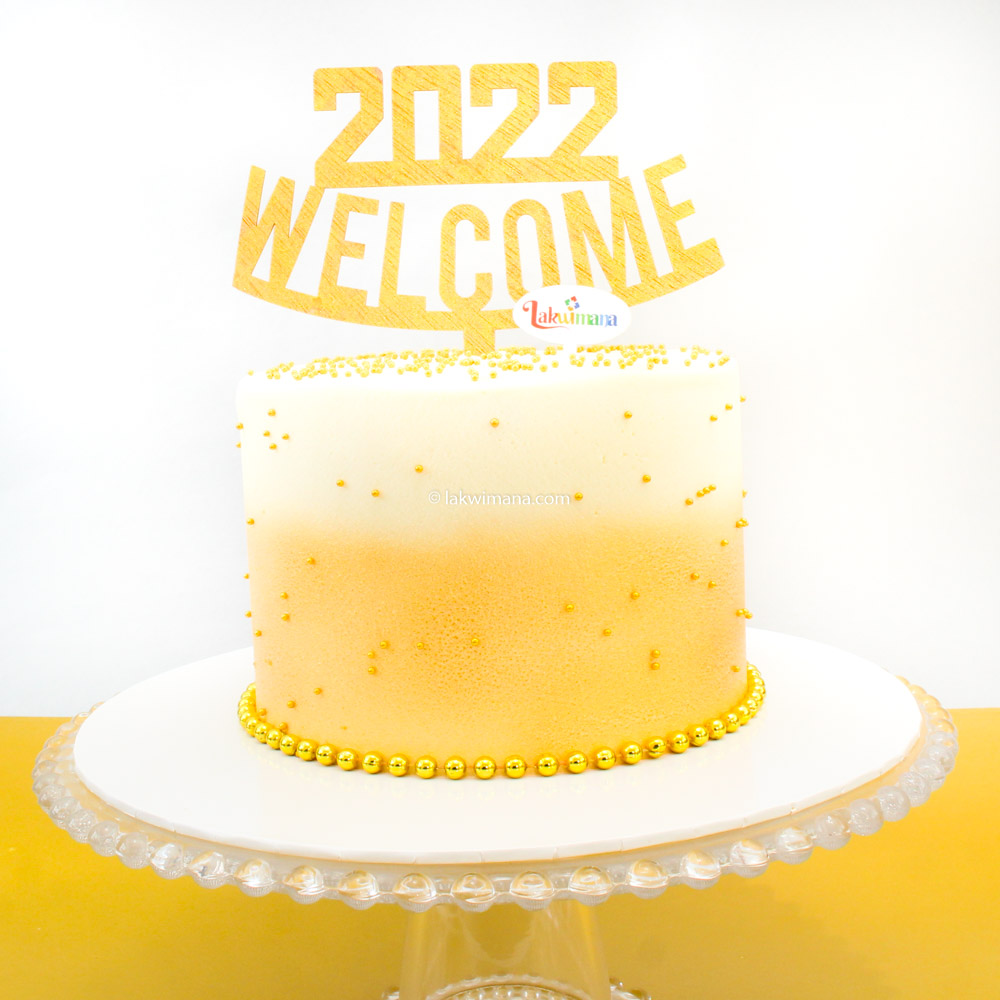 Welcome 2022 Cake, Lakwimana