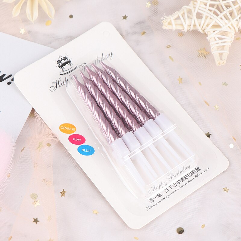 New Rose Threaded Candle For Party, Lakwimana